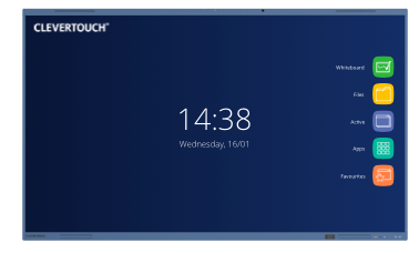 Interactive displays / Interactive screens and Digital display screens / CleverTouch ...